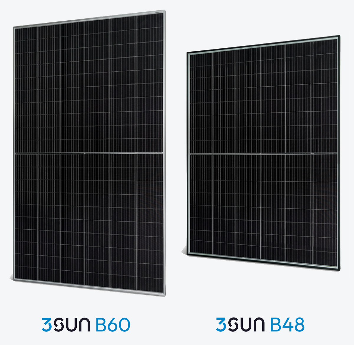 3SUN B48 e B60: pannelli fotovoltaici Classe C privati e aziende